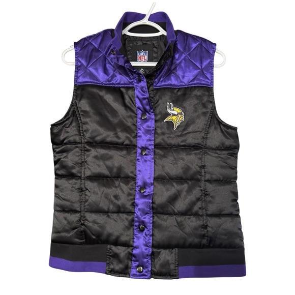 NFL | Jackets & Coats | Nfl Minnesota Vikings Quilted Puffer Vest ...